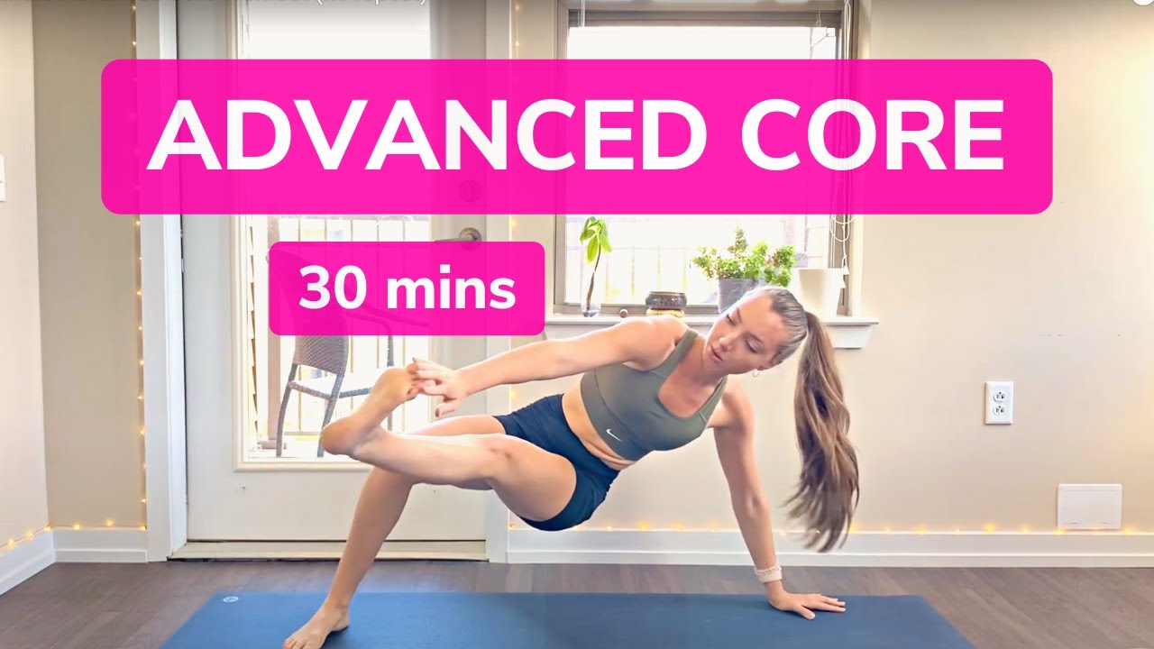 30 Minute Advanced Core Workout (no repeat) - YouTube