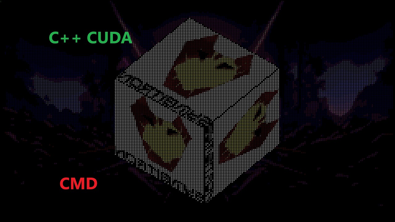 C 3d Cube In Cmd Rasterizing With Cuda Youtube 6774