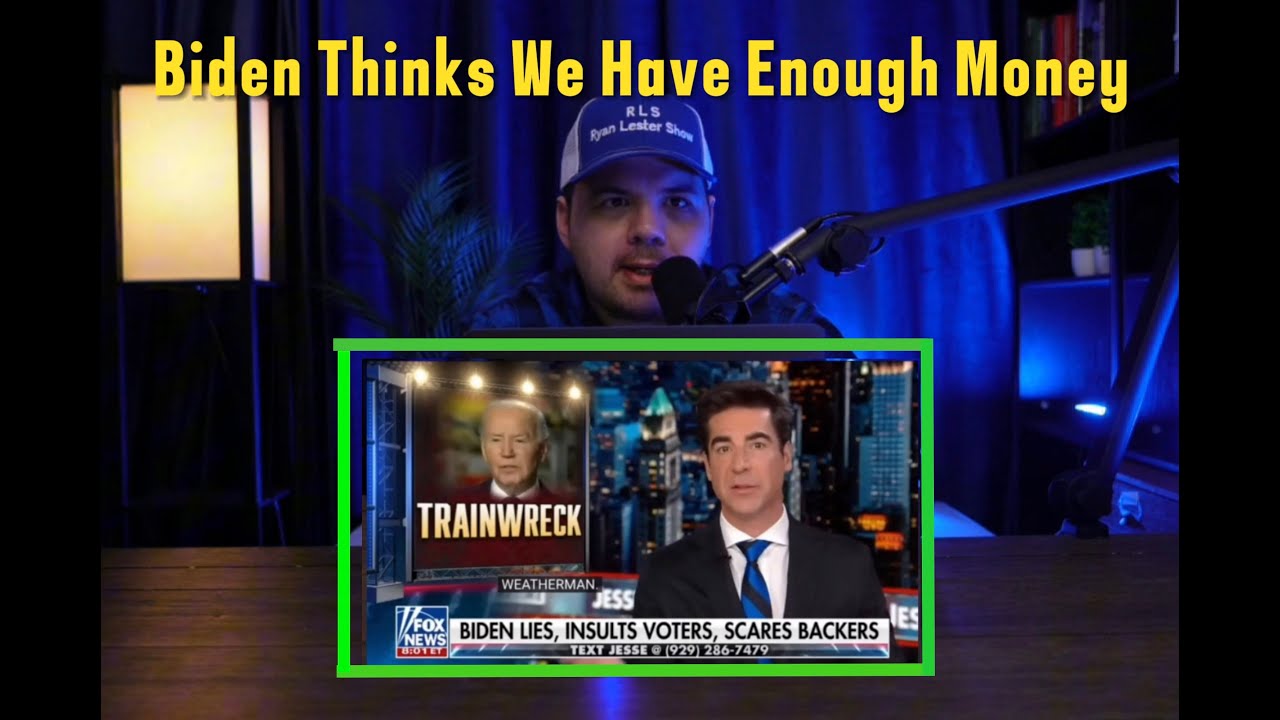 Ryan Reacts to Jesse Watters' Review of Biden's Recent CNN Interview - YouTube