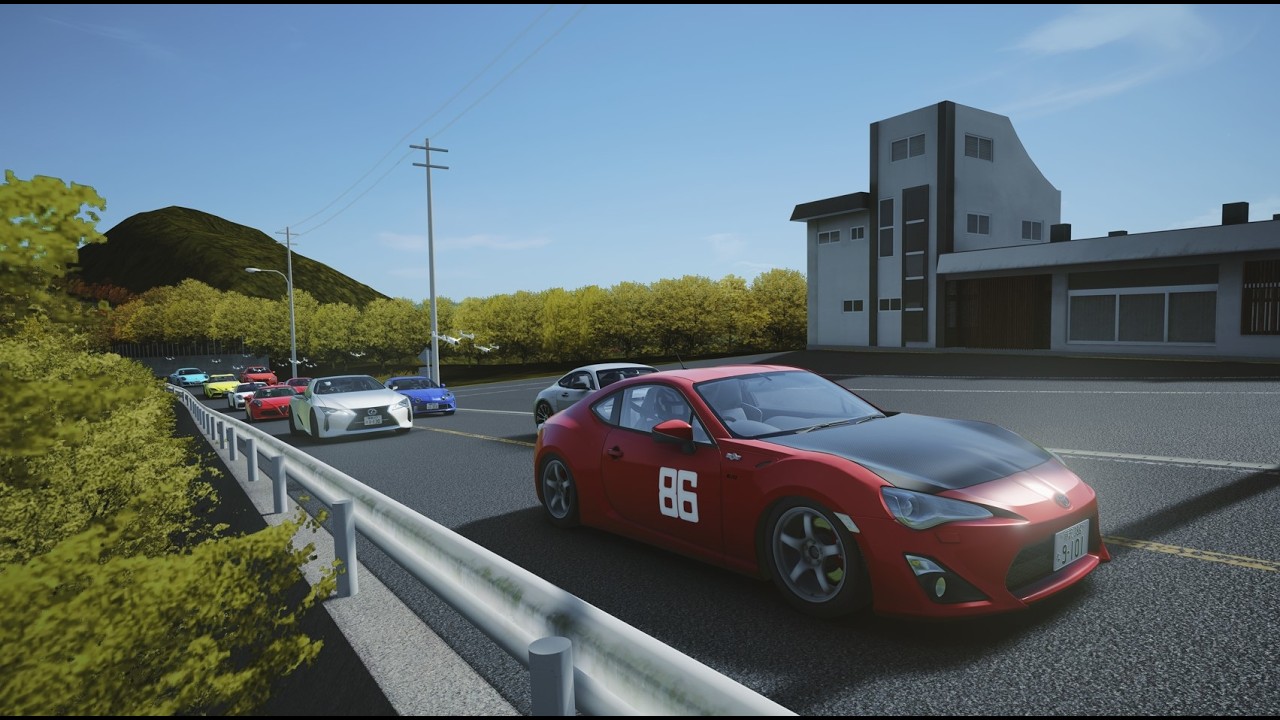 ROCK ME - MF GHOST X @assettocorsaofficial - The Peninsula "Manazuru ...