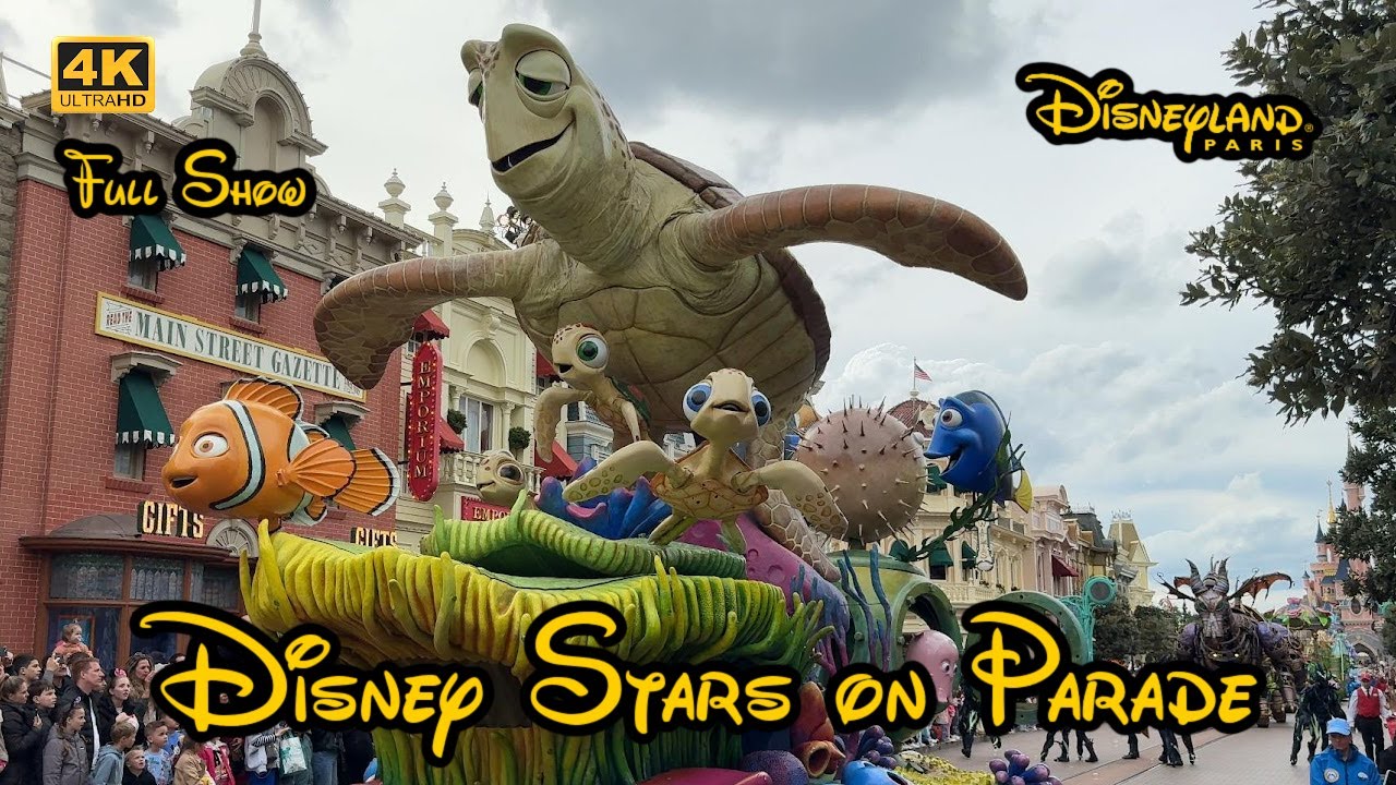 Disney Stars on Parade – Full 4K Parade at Disneyland Paris | The ...