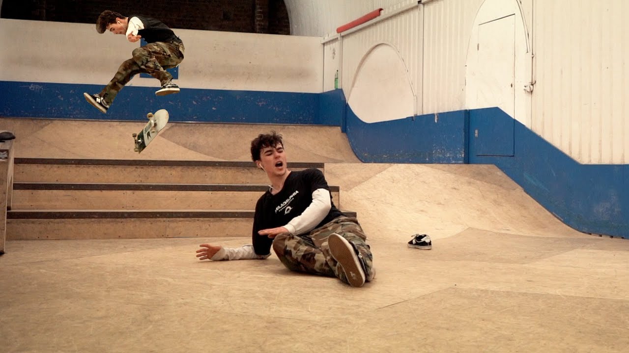 Jamie Griffin battles to learn one of his DREAM TRICKS - YouTube