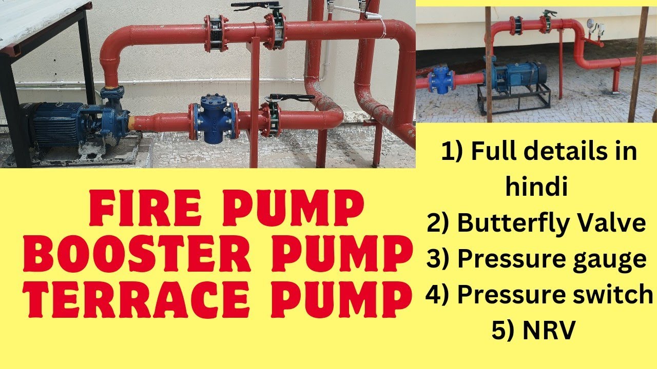 Fire pump || fire booster pump || terrace pump || fire hydrant pump ...