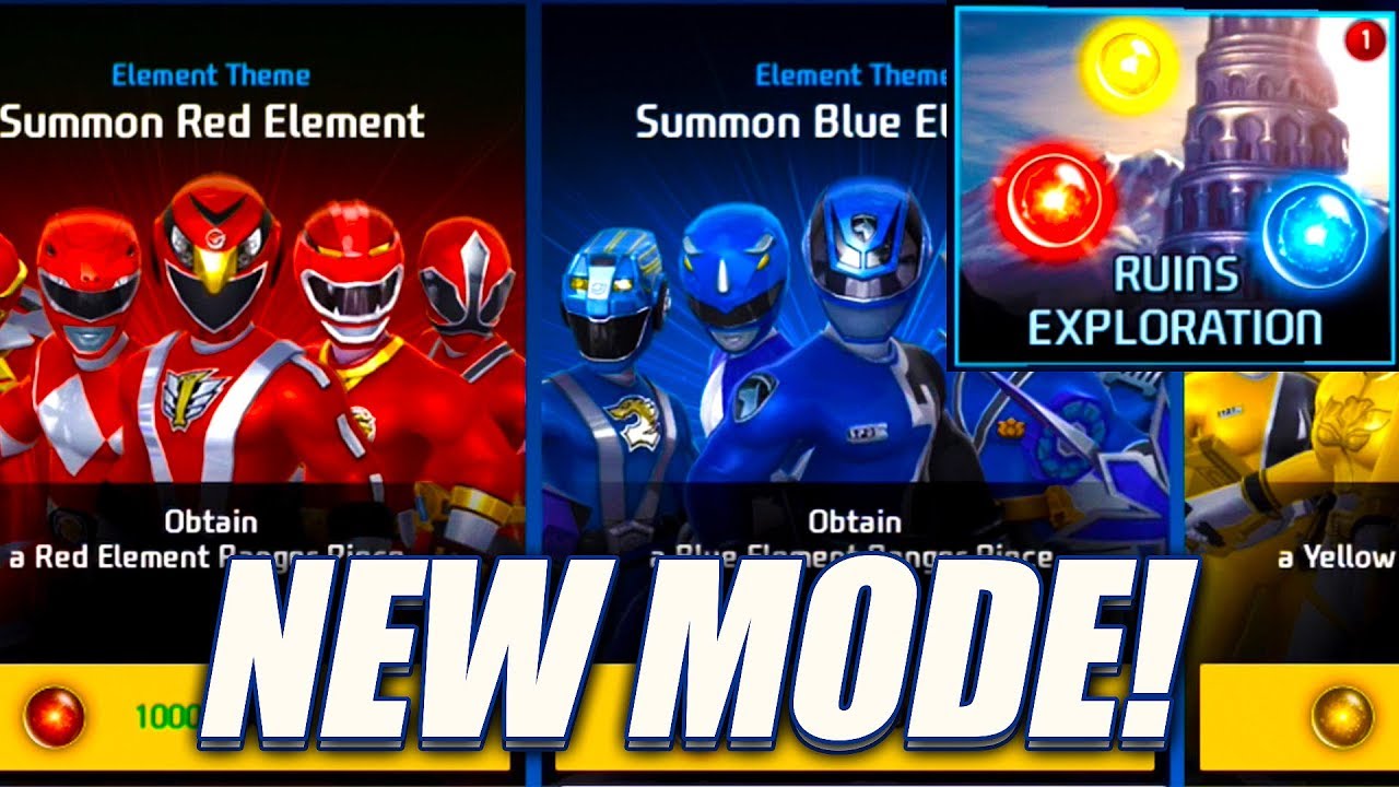 Ruins Exploration *NEW* Game Mode Gameplay & Opening! - Power Rangers ...