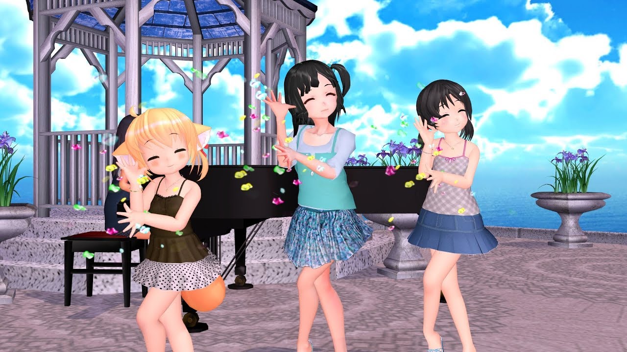 『はじまりのうた』 みぅちゃん10歳 (海野美雨) 音源：Muzick様、swell様 MMDモデル配布 Umino Miu Kaai ...