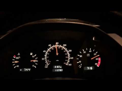 1999 Mercedes C230 Kompressor 0-80 WOT