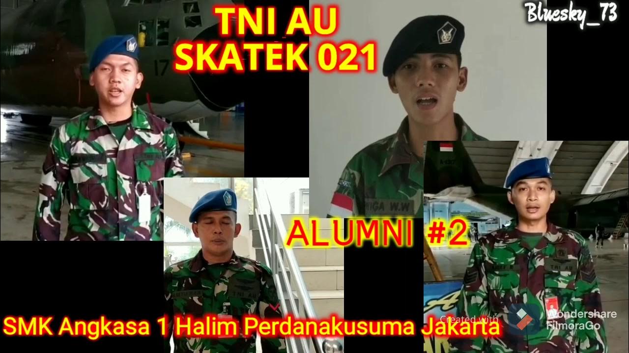 ALUMNI #2 SMK ANGKASA1 HALIM PERDANAKUSUMA JAKARTA TNIAU - SKATEK 021 - YouTube