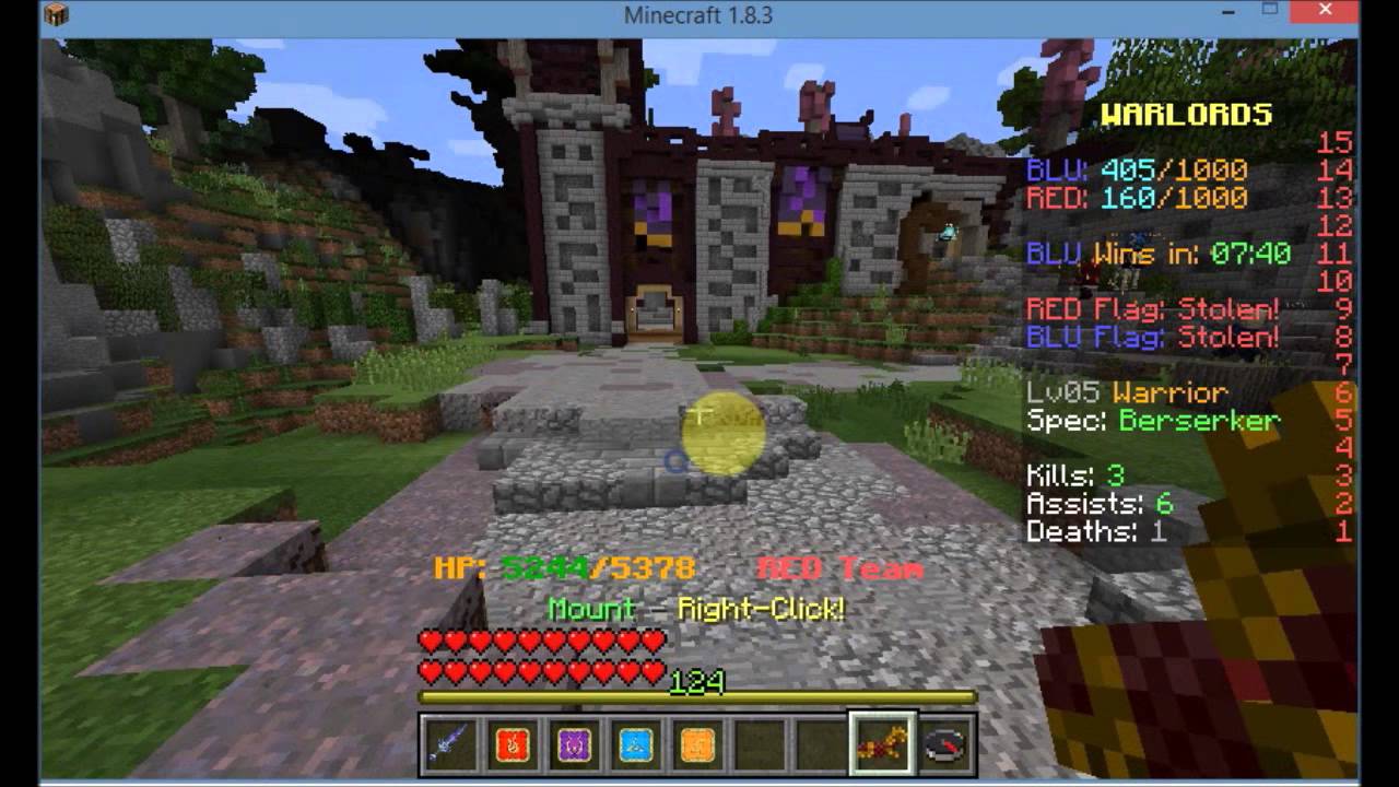 Minecraft Warlords Episode 2 - YouTube