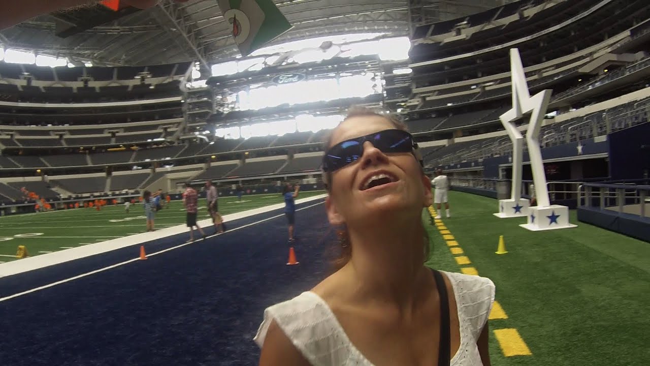 We Visit AT&T Stadium, Home Of The Dallas Cowboys - YouTube