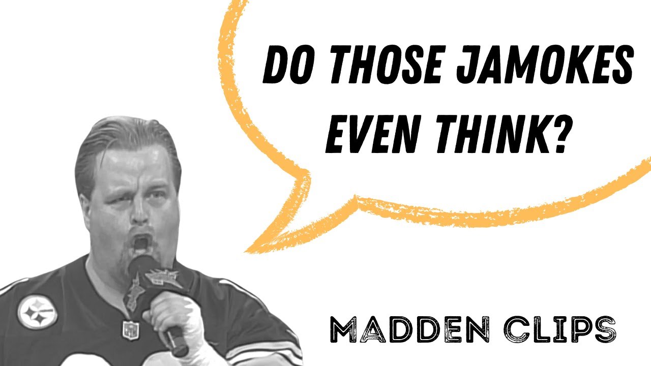 Mark Madden - Jamokes Love Steelers Football - YouTube