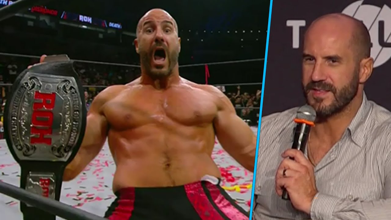 Claudio Castagnoli On Winning The ROH World Title - YouTube