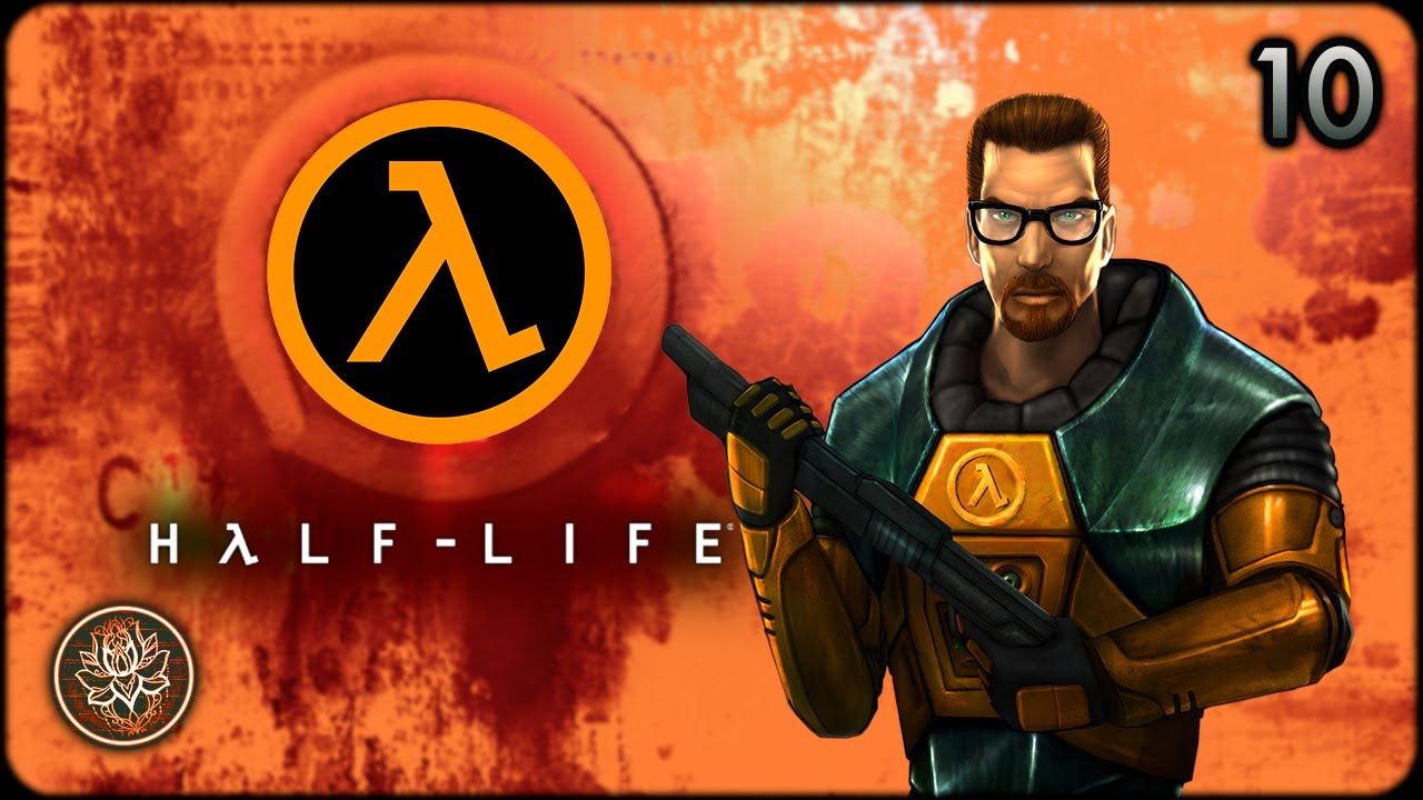 №10. Half-Life1. ПАРКУР ПО ПОРТАЛЛАМ😱Half-Life 1 прохождение. Бородатые ...