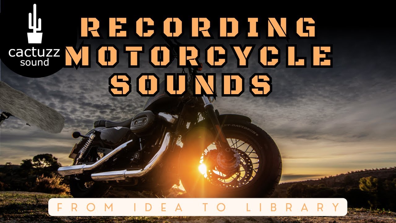 Recording a Motorcycle and Creating a Sound Library - Step By Step ...