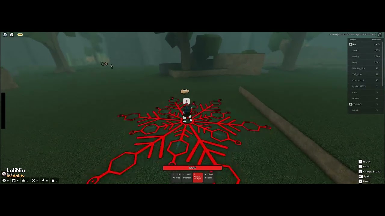 Rogue Demon akaza scream combo extender - YouTube