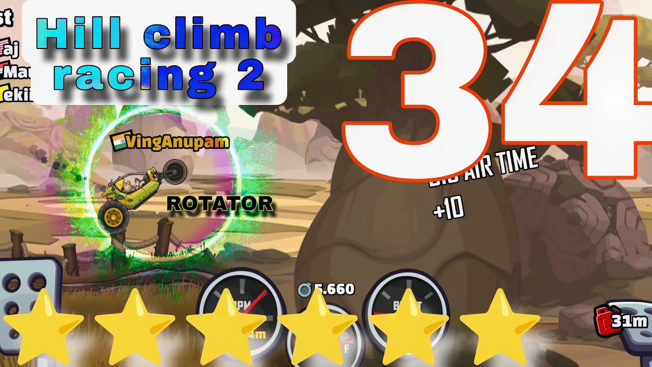 hill climb racing 2 ♥️| road to legendary 🔰 | walkthrough gameplay #34 ...