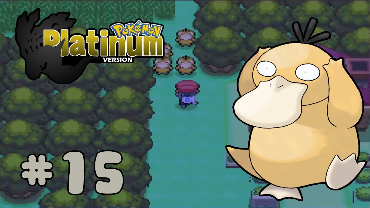 Pokemon Platinum #15 - Cơn Đau Đầu Của Đàn Vịt Psyduck - YouTube