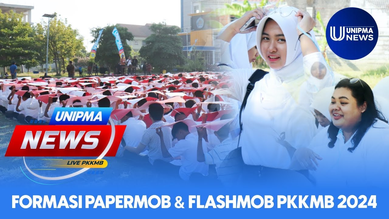 UNIPMA NEWS : Dibalik Formasi Papermob & Kreasi Flashmob PKKMB UNIPMA ...