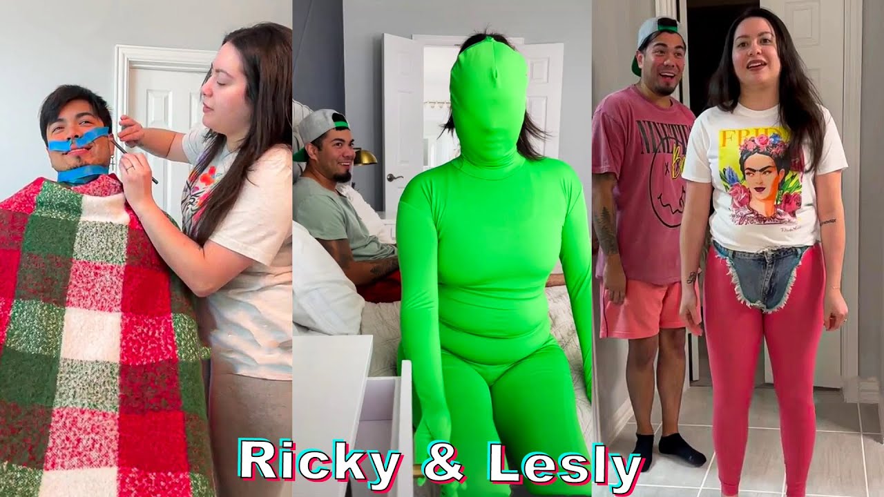 *1 HOUR* RICKY & LESLY TikTok Compilation #1 | Family Comedy himandherofficial - YouTube