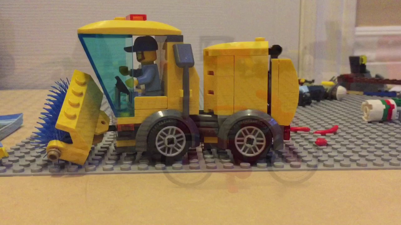 Lego service station review - YouTube