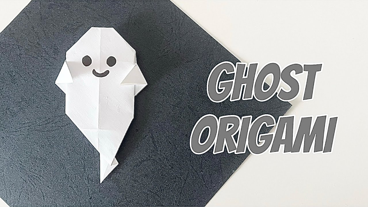 Origami Ghost | Halloween Decor | Paper Ghost | School Paper Crafts ...