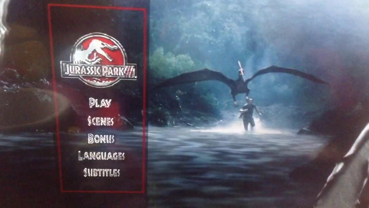 Opening To Jurassic Park 3 2001 UK DVD - YouTube