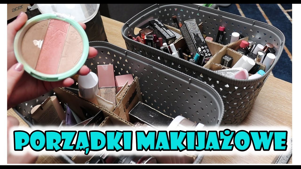 Porządki makijażowe czyli declutter with me 💄 - YouTube