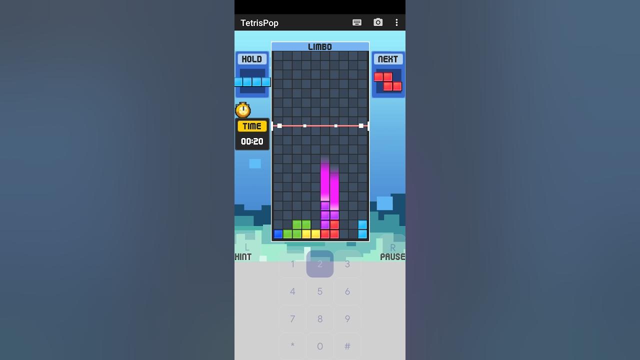 Tetris POP Gameplay (Java Game) - YouTube