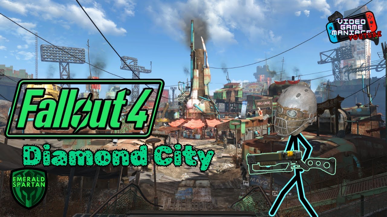 Fallout 4 | Diamond City, and the great Piper Wright - YouTube