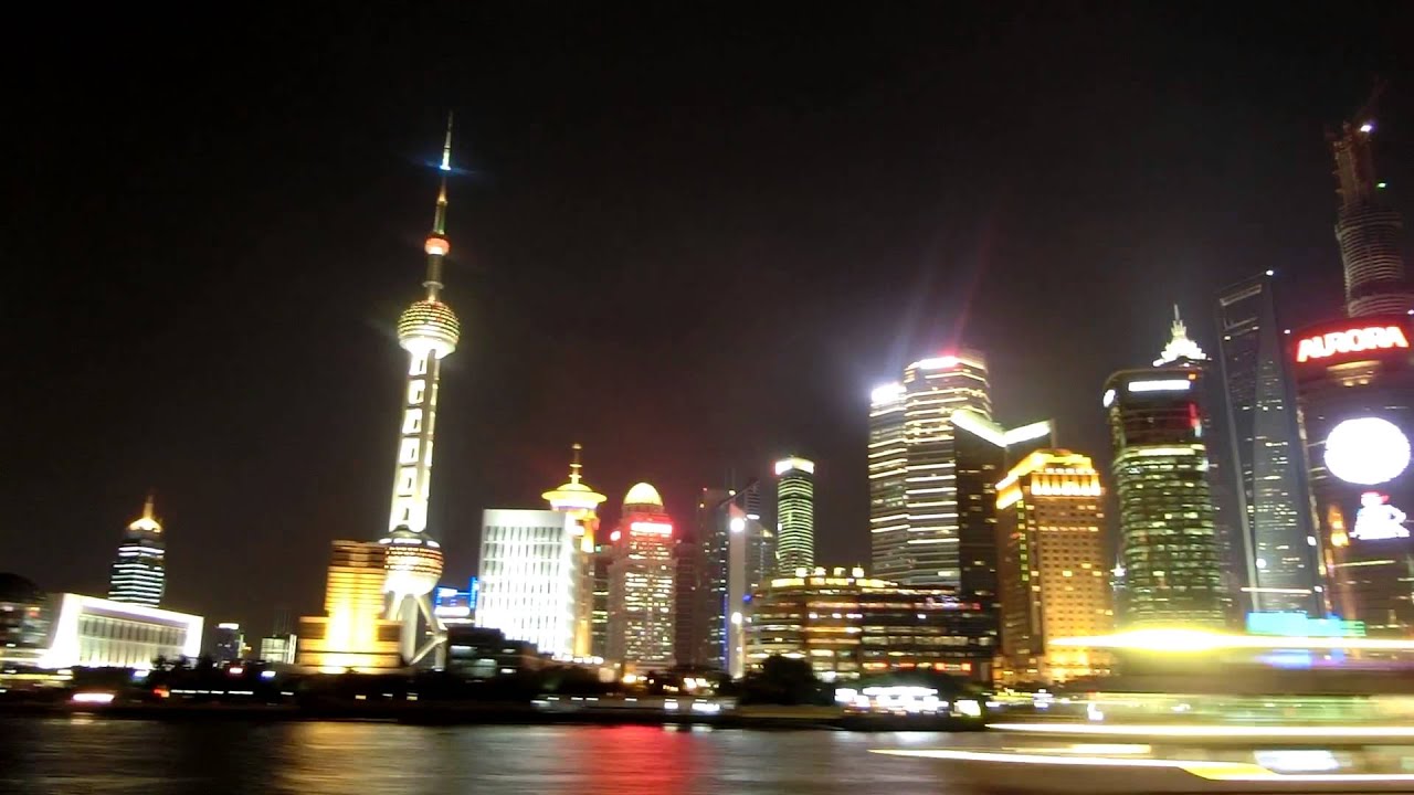 Time Lapse - Shanghai Night Scene - YouTube