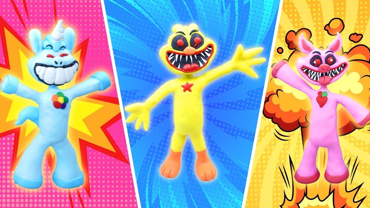 😱 ALL SMILING CRITTERS MONSTER: Catnap, CraftyCorn, PickyPiggy | Poppy ...