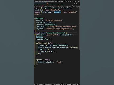 📈 Learn Angular 18 Template-Driven Forms! Data Flow, valueChanges, and Practical Tips 🎓 - YouTube