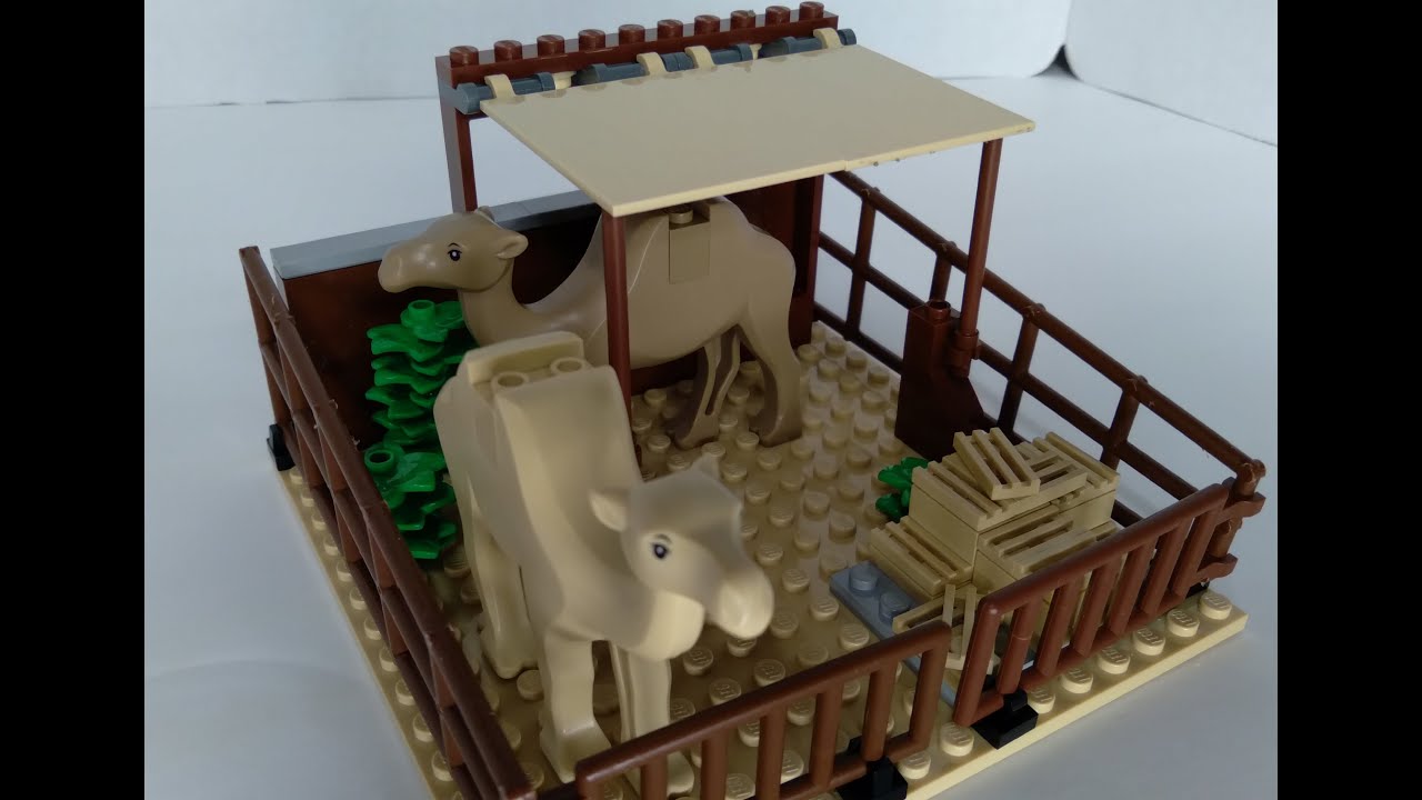 Lego Zoo Part 20, Camel Exhibit - YouTube