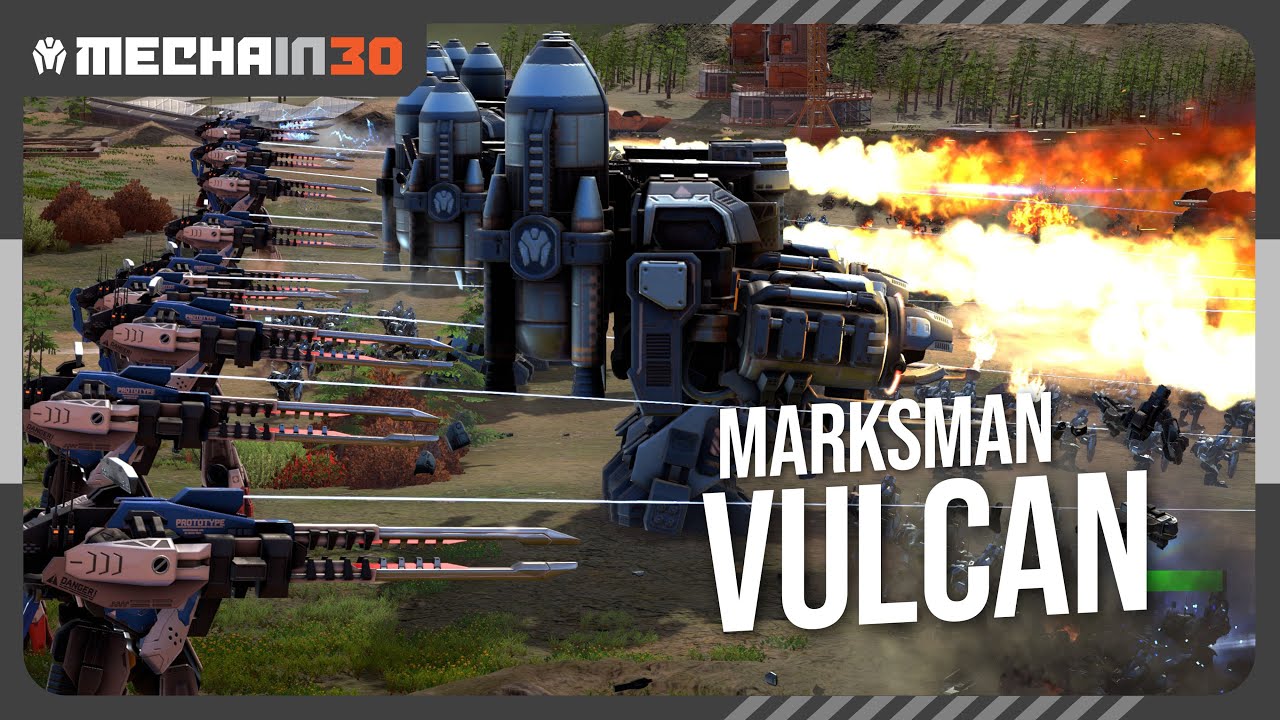 How to play VULCAN + MARKSMAN | Mechabellum - YouTube
