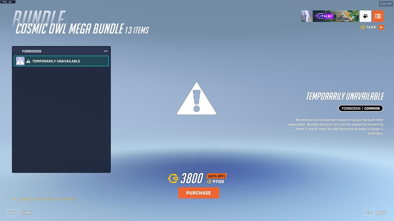 *NEW* COSMIC BUNDLE! Overwatch 2 Shop Update [January 7th, 2025] - YouTube