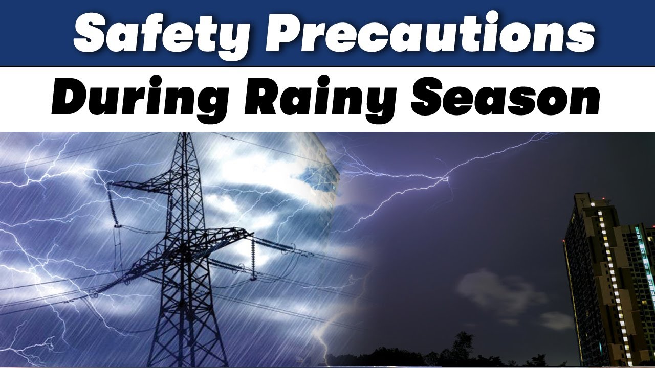 Safety Precautions During Rainy Season | Raah TV | Rains | Urban ...