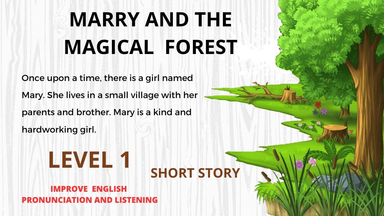 Marry and the Magical Forest ‐ Learn English Through Story | short ...