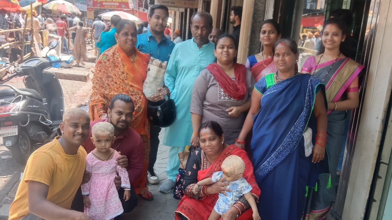 || ANVI TANISH || MUNDAN CEREMONY || MUMBA DEVI TEMPLE || 2023 || - YouTube