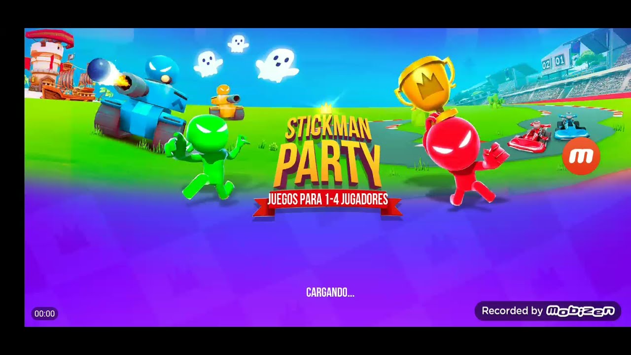 gameplay de stickman party com mi invitada especial - YouTube