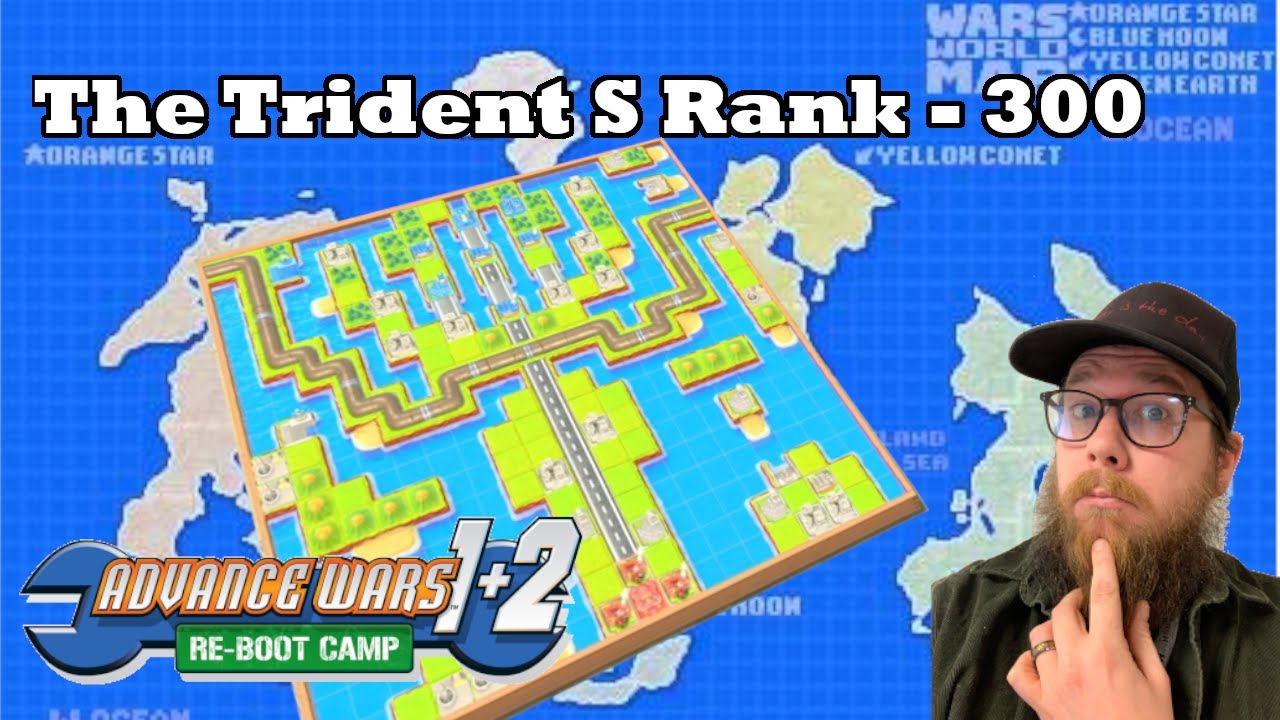 The Trident 300 S Rank - Advance Wars 1+2 Reboot Camp - YouTube