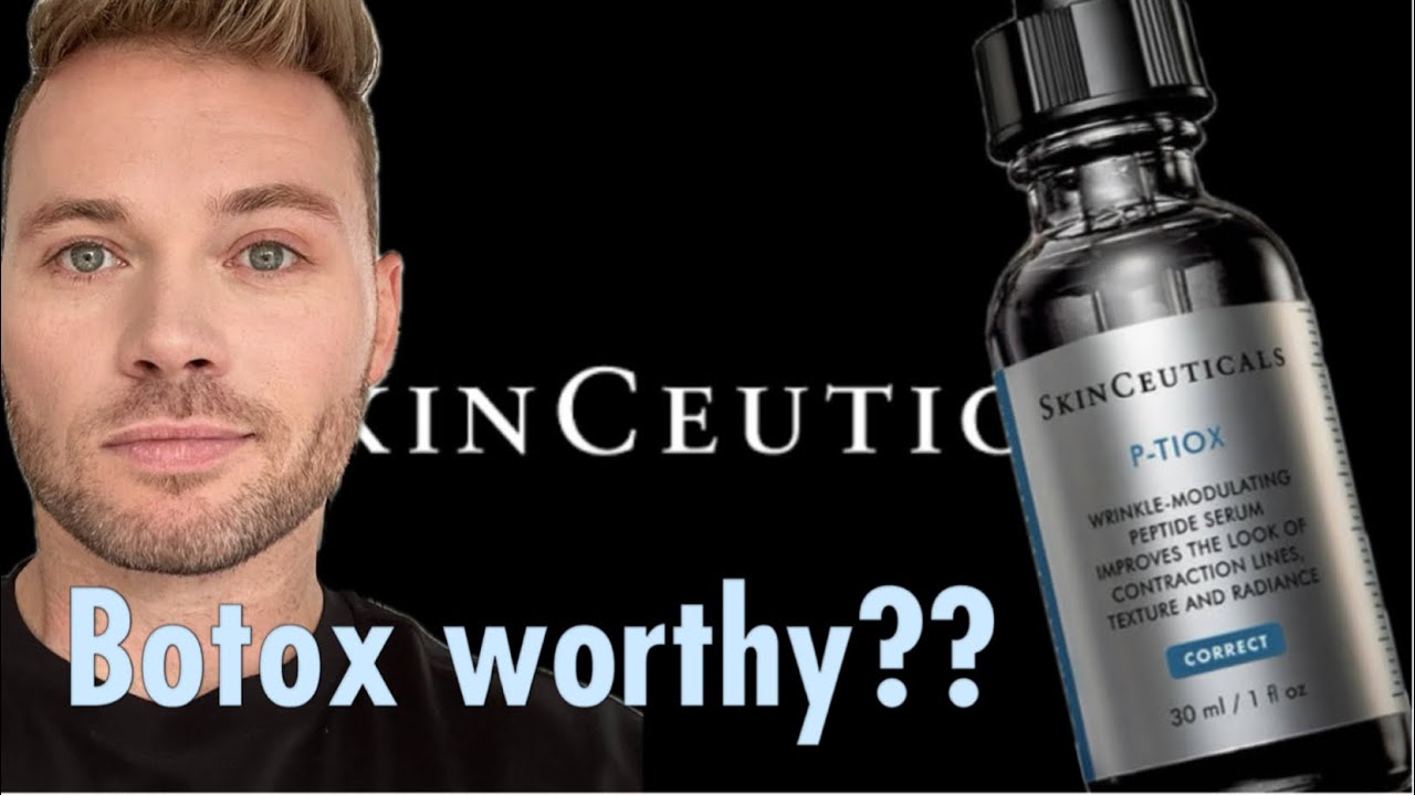 BOTOX in a BOTTLE?? P-TIOX Skinceuticals First Impressions - YouTube
