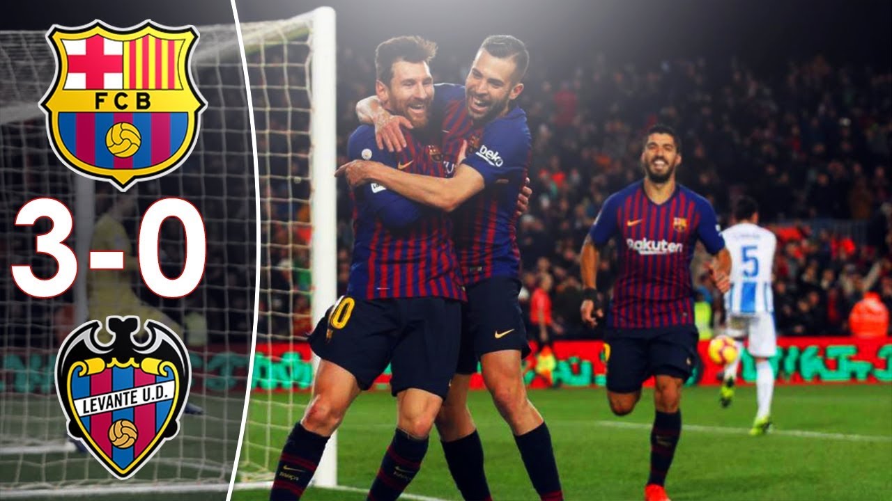 Lionel Messi vs Levante Commentary: Ray Hudson (FC Barcelona vs Levante ...