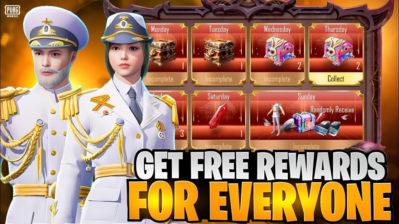 Get Free White Commander Set | Pubgm External Login Event | Get Free ...