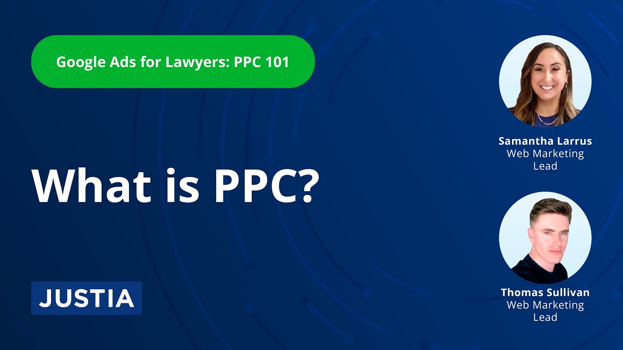 What is PPC? | Google Ads for Lawyers PPC 101 Part 1 of 4 - YouTube