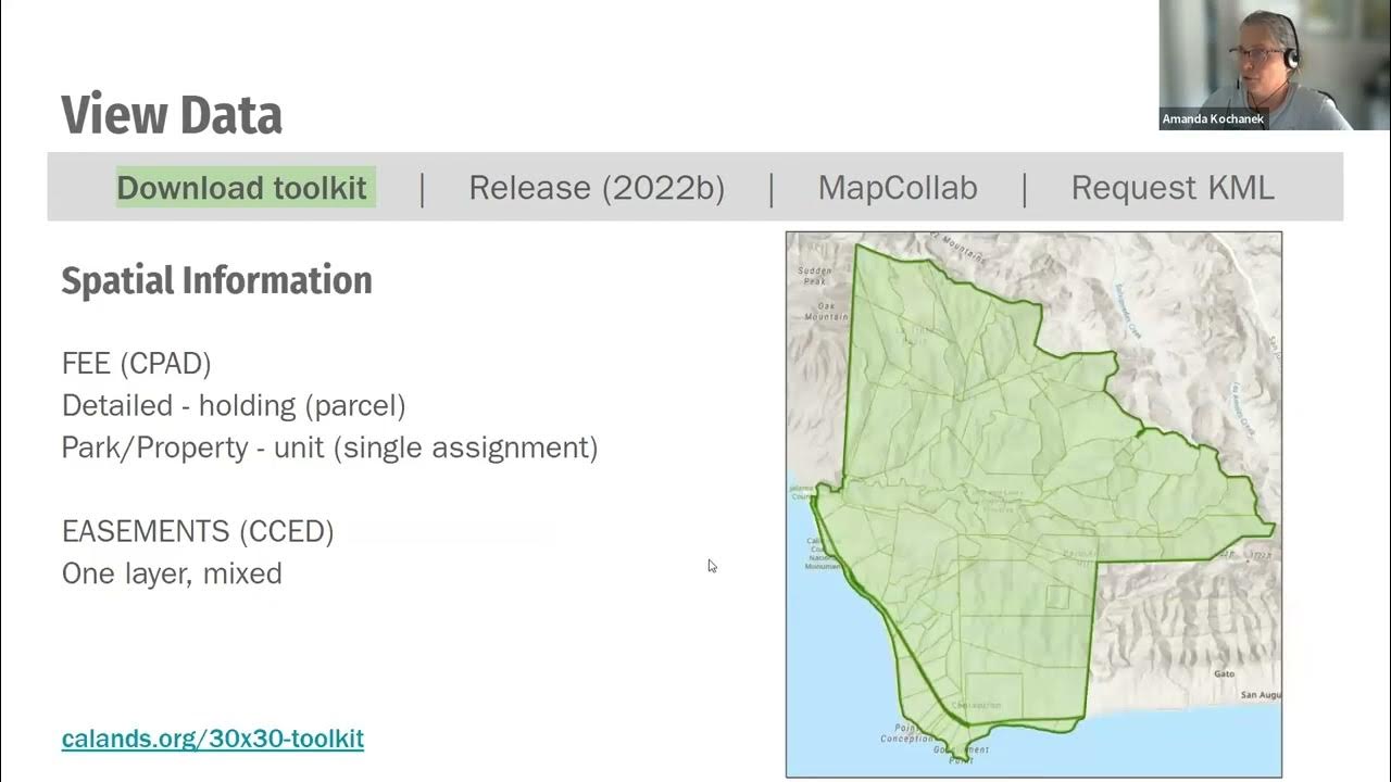 Greeninfo 30x30 Data Contribution Webinar Gis Focus Youtube