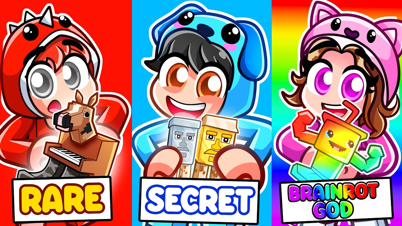 The ONE Rarity Brainrot Challenge In Steal A Brainrot... - YouTube