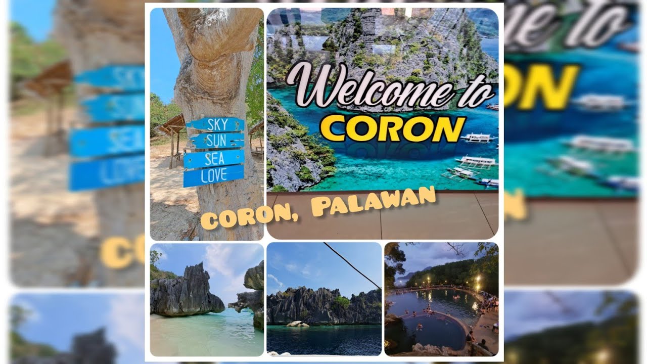 Awesome and amazing, Coron!! 😍🫰 #palawan #coron #islaGirl - YouTube