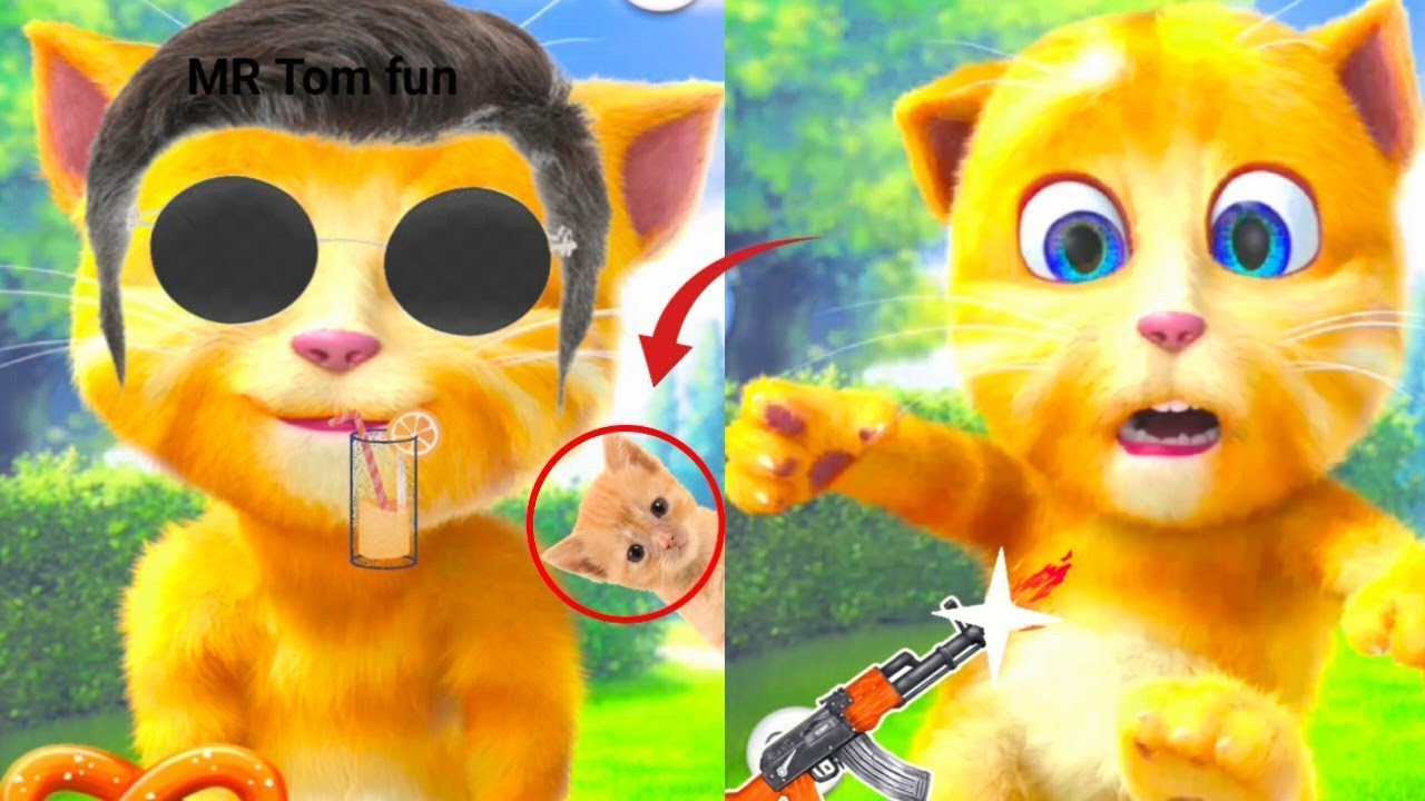 Talking Ginger 2 🤣 Funny Videos || talking ginger || ginger cat ...