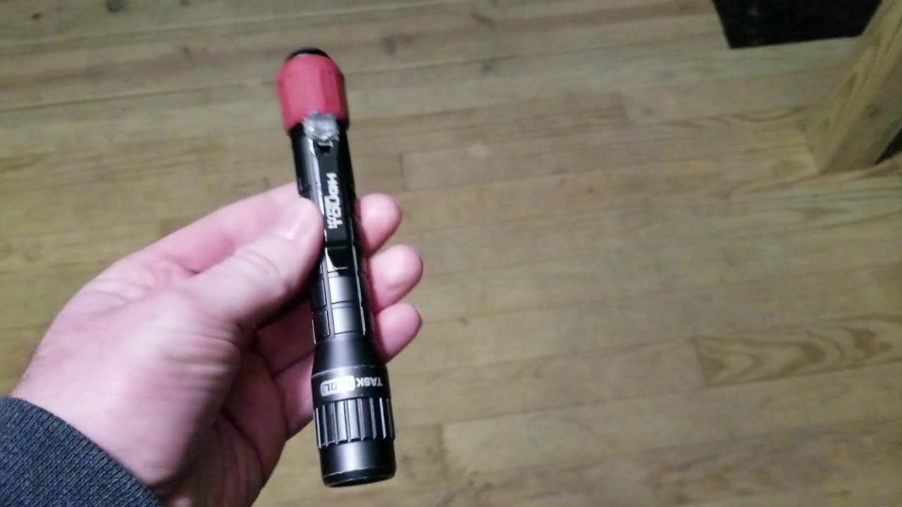 Hyper Tough Task 250L Flashlight review after 9 months EDC! - YouTube