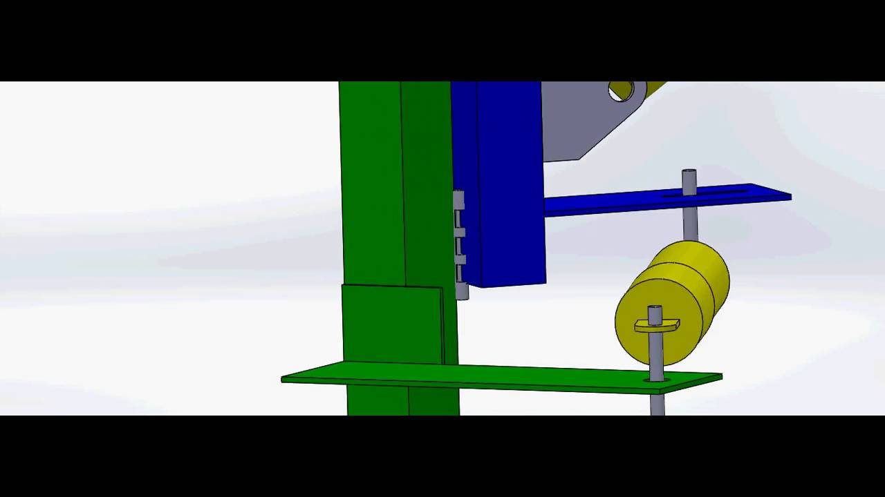 Solar Tracker Solidworks Design - YouTube