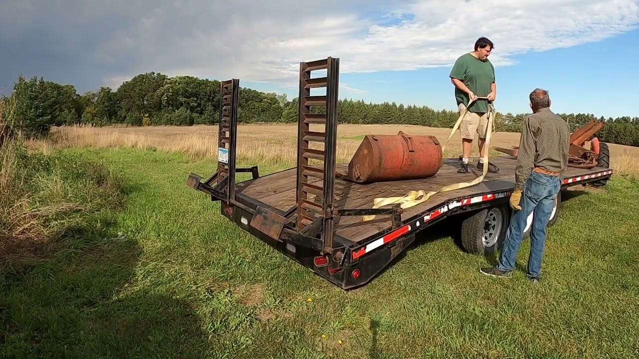 taking the wd45 to have a loader put on bring John Deere 125 skid steer ...